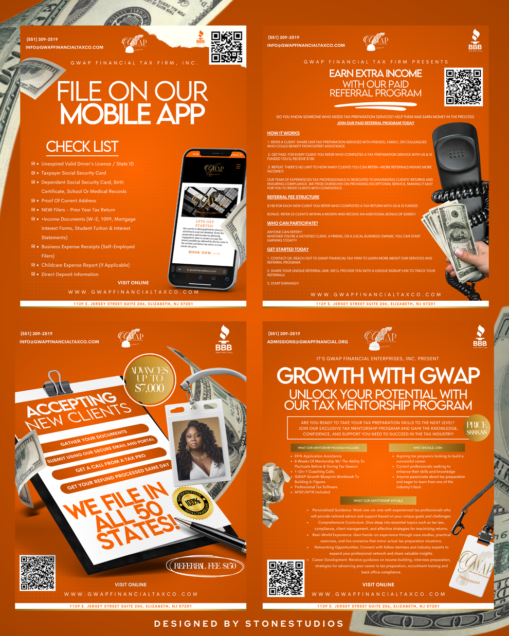 Tax Pro Flyer Kit – Stonie Studios