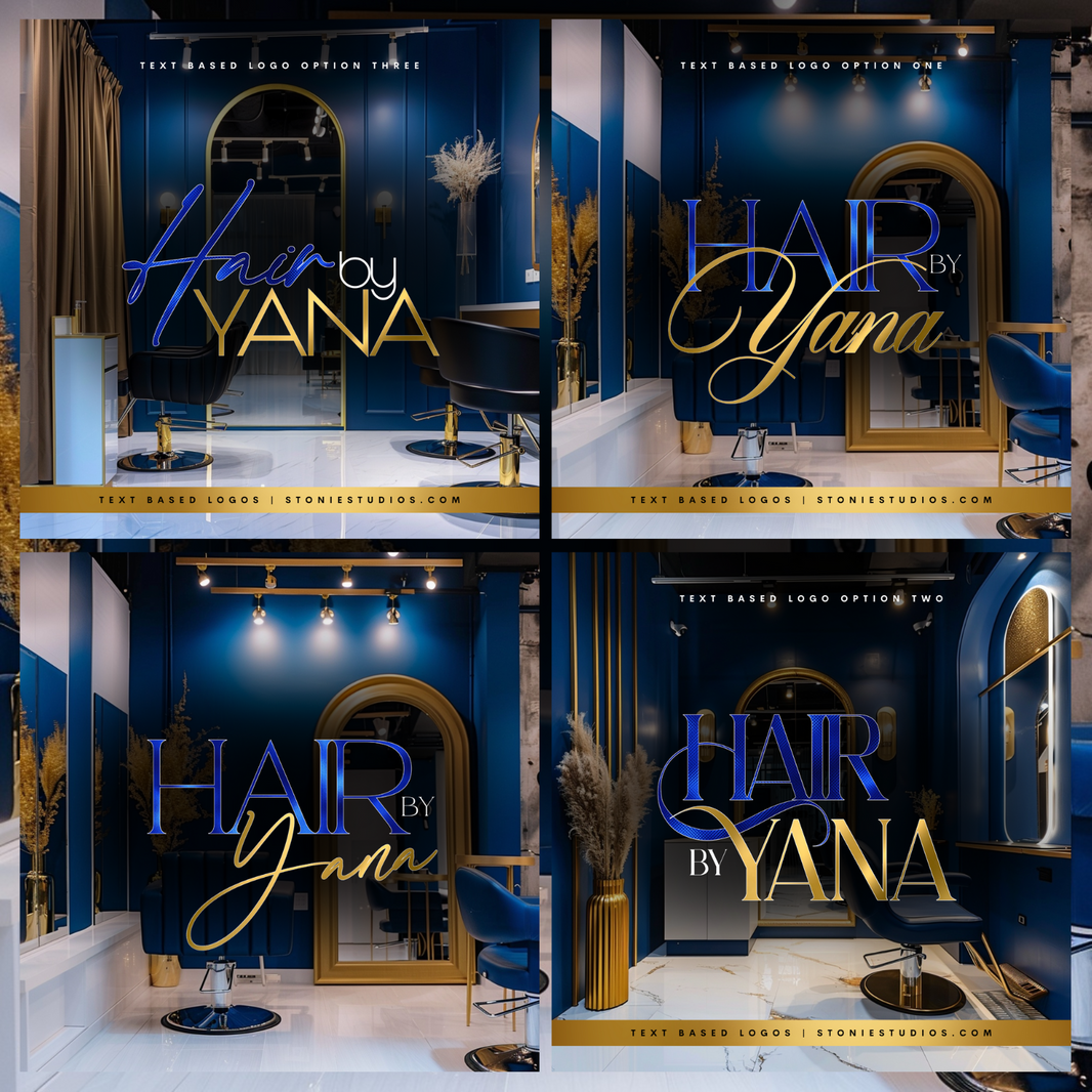 Text Based Logos – Stonie Studios