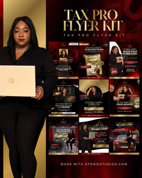 Tax Pro Flyer Kit – Stonie Studios