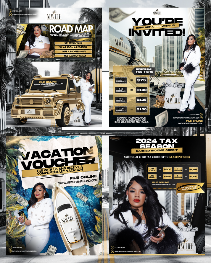 Tax Pro Flyer Kit – Stonie Studios